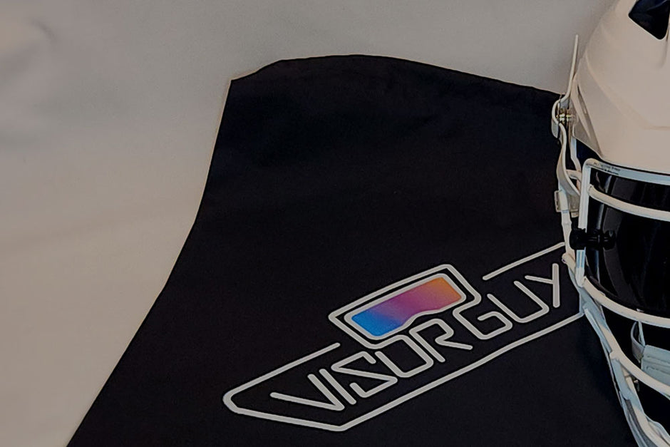 tinted visors for baseball, softball and lacrosse.